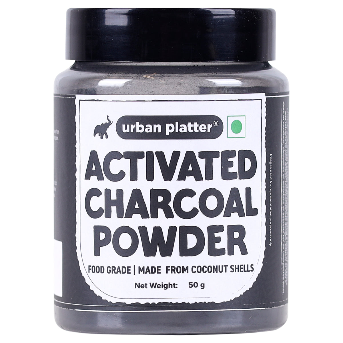 Activated Charcoal Powder 50g Urban Platter Activated Charcoal Powder 50g Urban Platter
