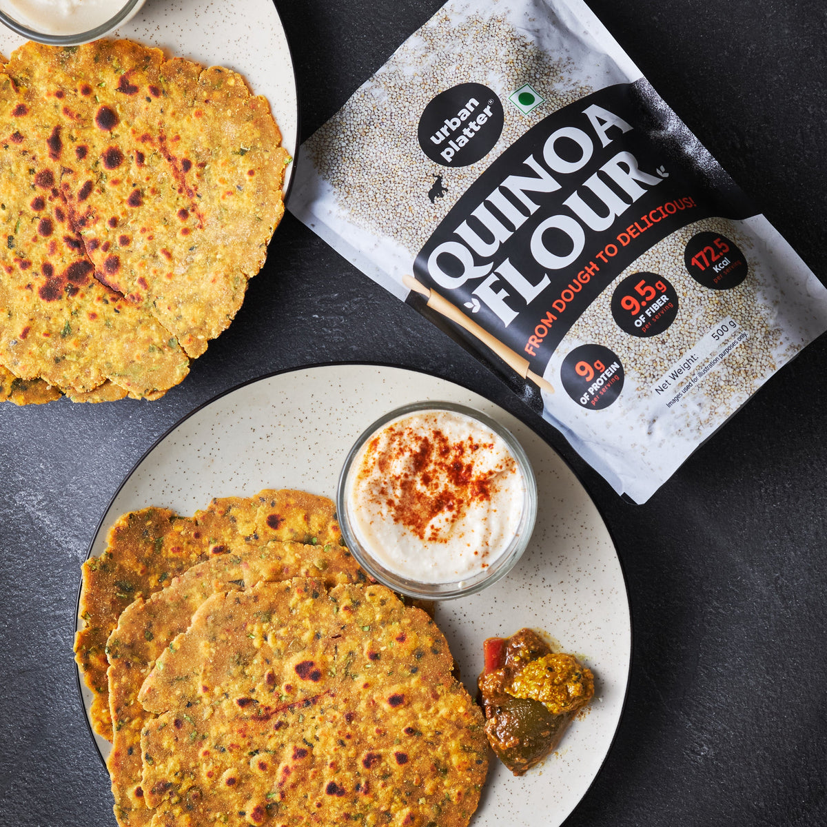 Quinoa Flour (Quinoa Masala Thepla) – Urban Platter