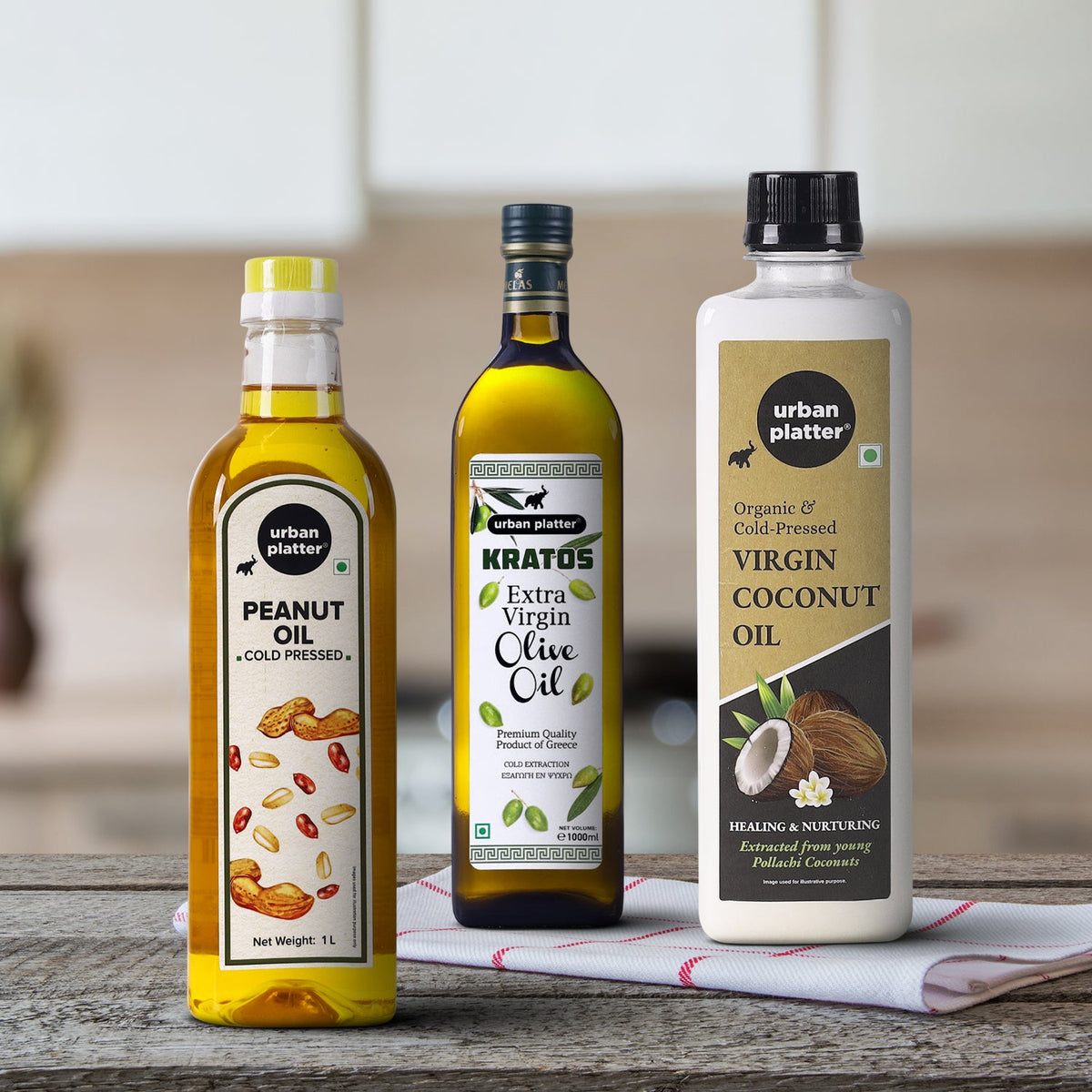 Buy Premium Cold-Pressed Oils & Fats | Olive, Coconut & More – Urban ...