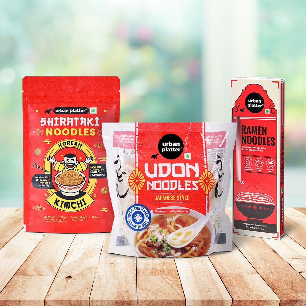 Buy Shirataki, Ramen & Udon Noodles | Low-Carb Noodles – Urban Platter