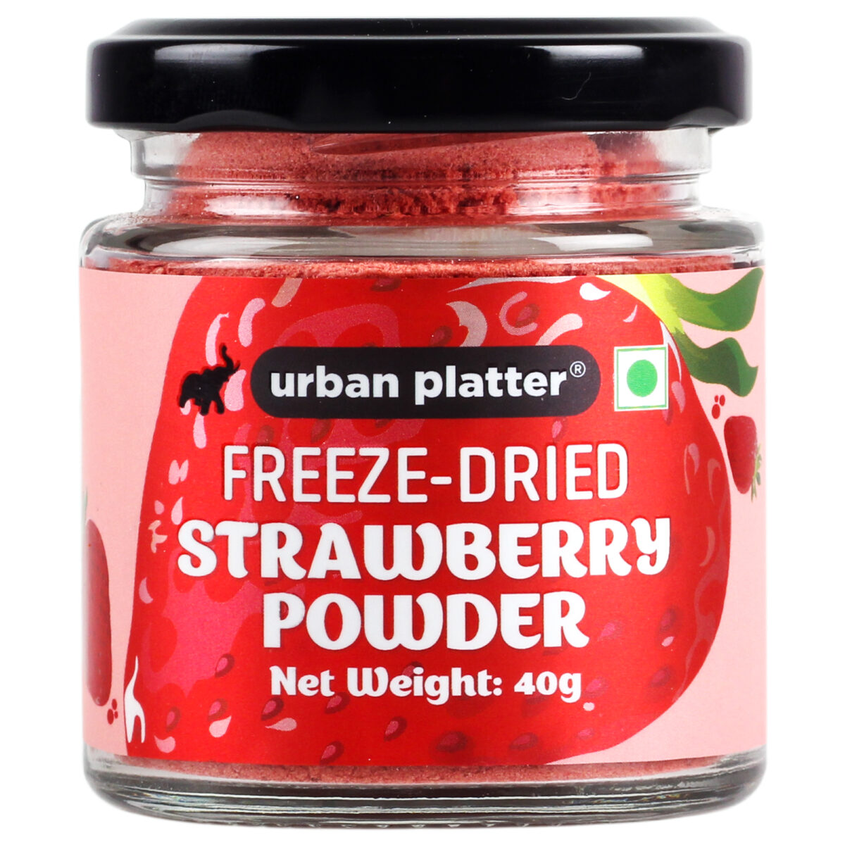 Freeze-Dried Strawberry Powder, 40g – Urban Platter