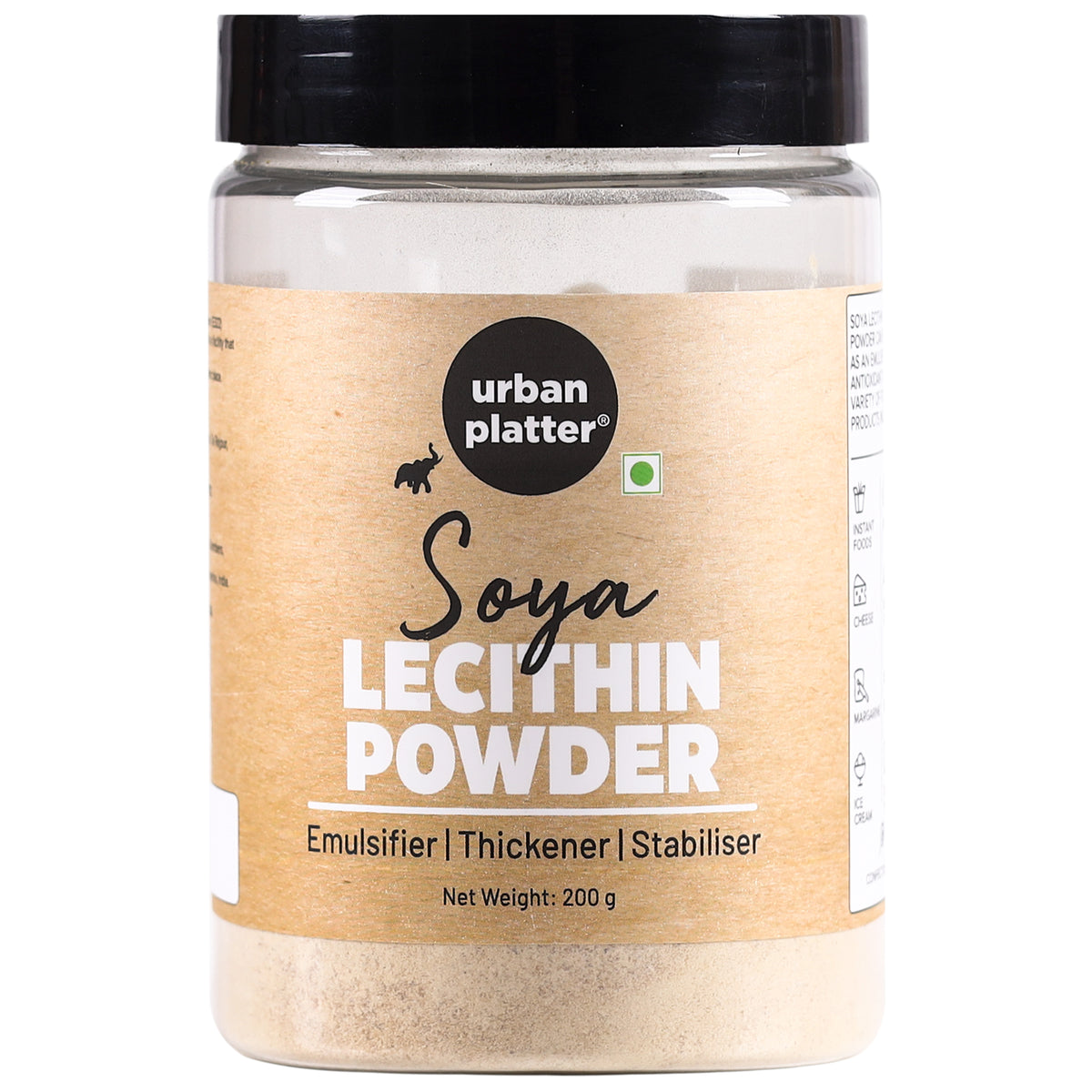 Soy Lecithin Powder, 200g (Soya lecithin | Emulsifier | Thickener | St ...