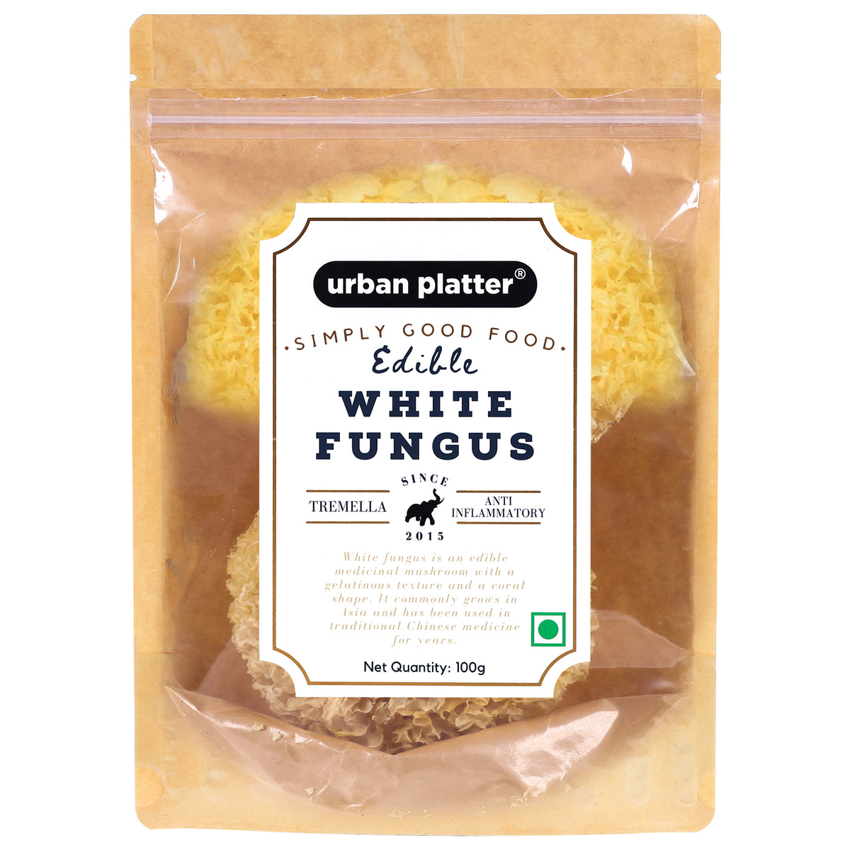 Edible White Fungus, 100g – Urban Platter