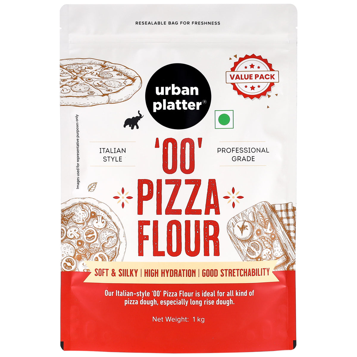 Urban Platter Italian Style '00' Pizza Flour