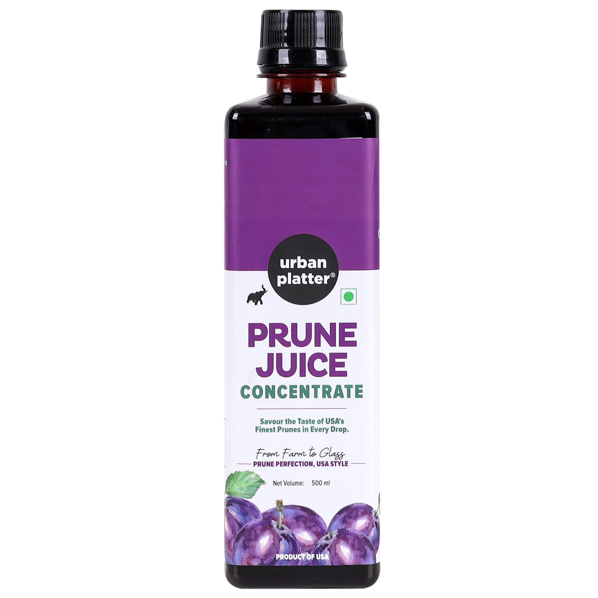 Urban Platter Prune Juice Concentrate, 500ml (Product of USA | Finest