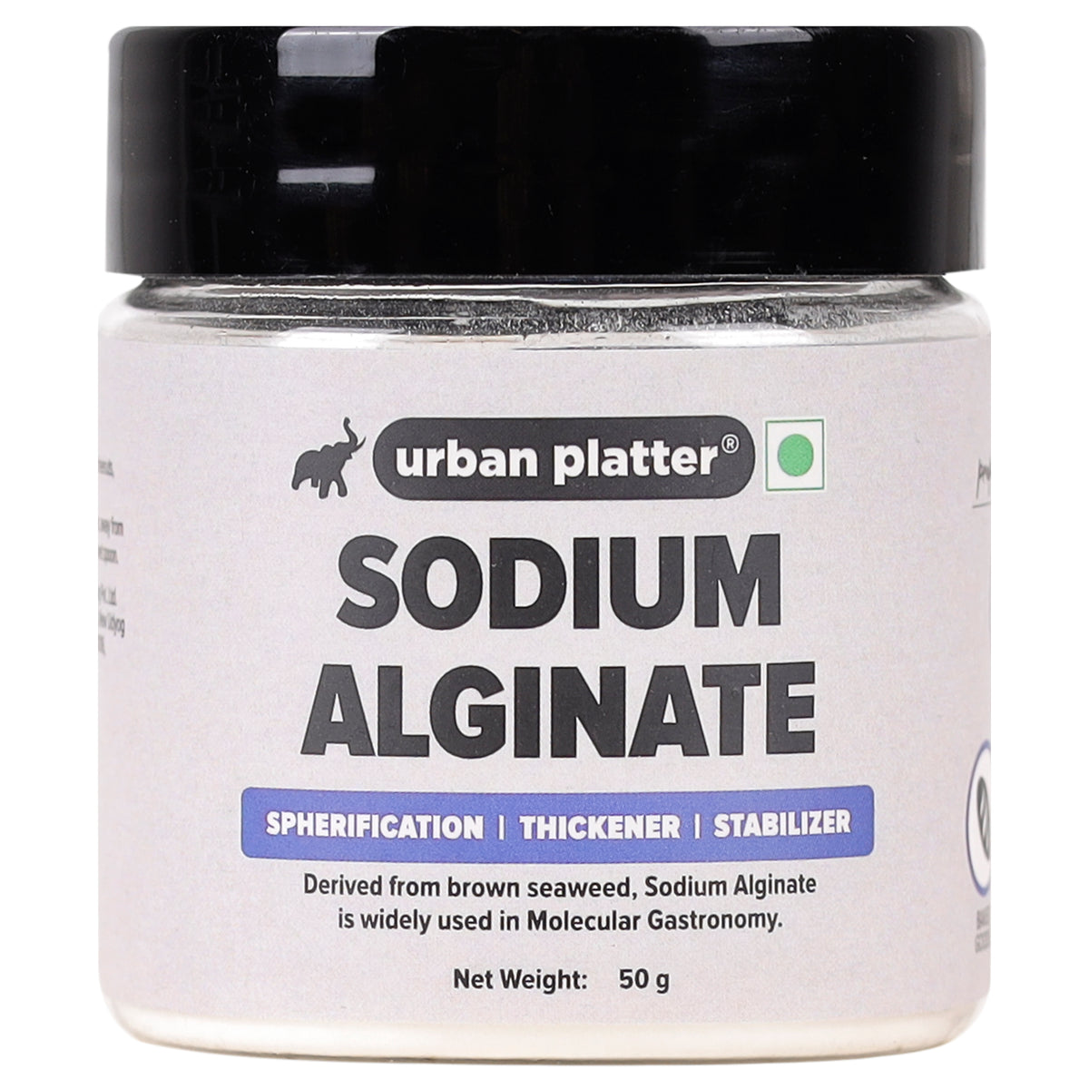 Urban Platter Sodium Alginate Powder, 50g [Food Grade | Molecular Gast