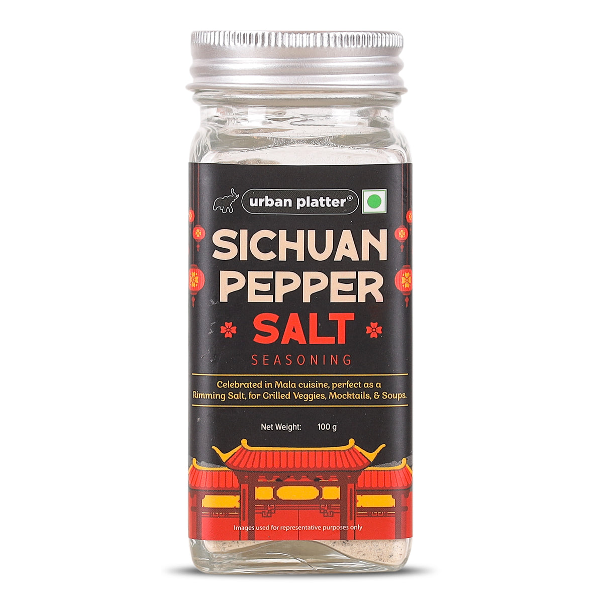 Sichuan Pepper Salt Seasoning, 100g (Finishing and Rimming Salt | Ting ...