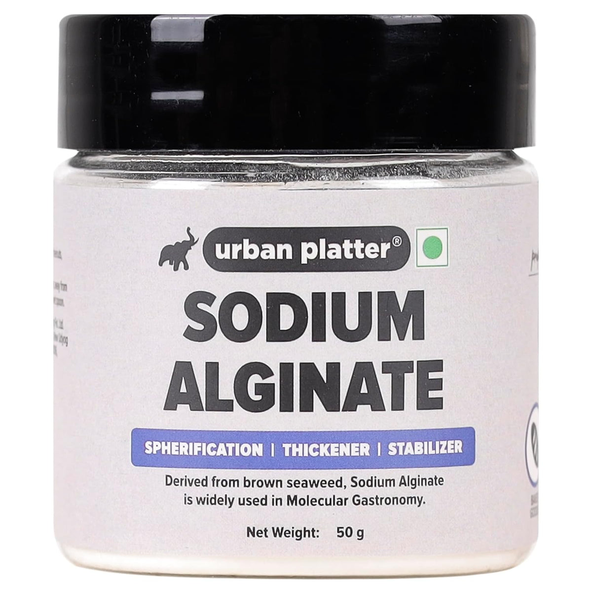 Sodium Alginate Powder, 50g [Food Grade | Molecular Gastronomy | Thick ...