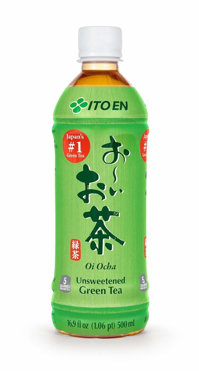 Oi Ocha Premium Japanese Unsweetened Green Tea, 500ml (Plant - Based ...