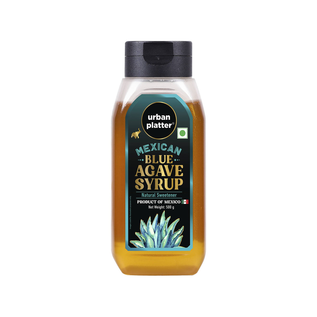 Urban Platter Mexican Blue Agave Syrup, 500g (Plant-Based Sweetener